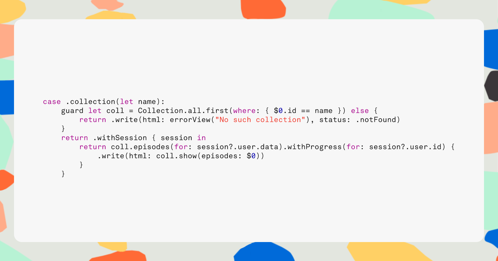 Open-Sourcing The Swift Talk Backend · objc.io Open-Sourcing The Swift Talk Backend · objc.io